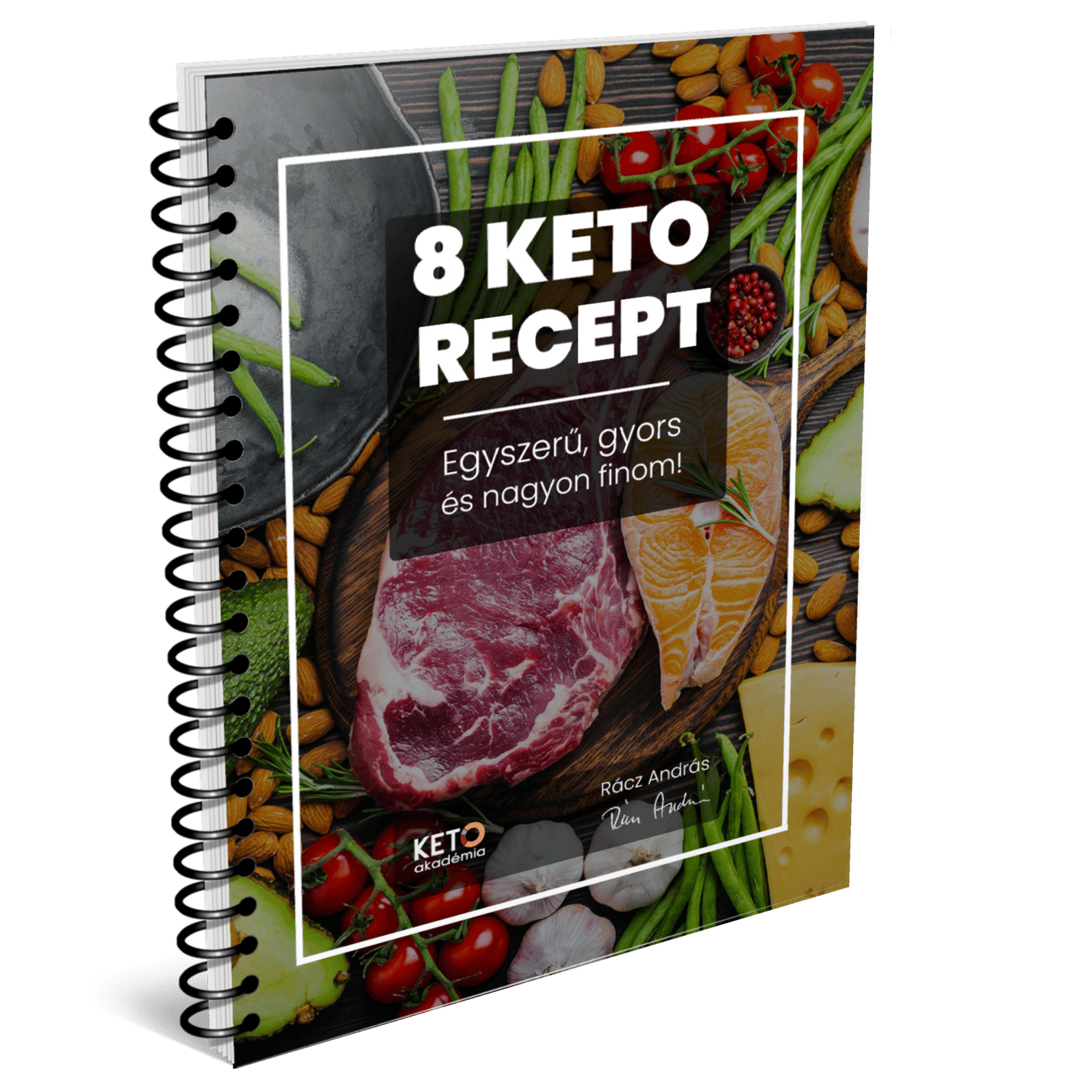 Recept füzet - Keto Klub - Csináld azonnal jól!